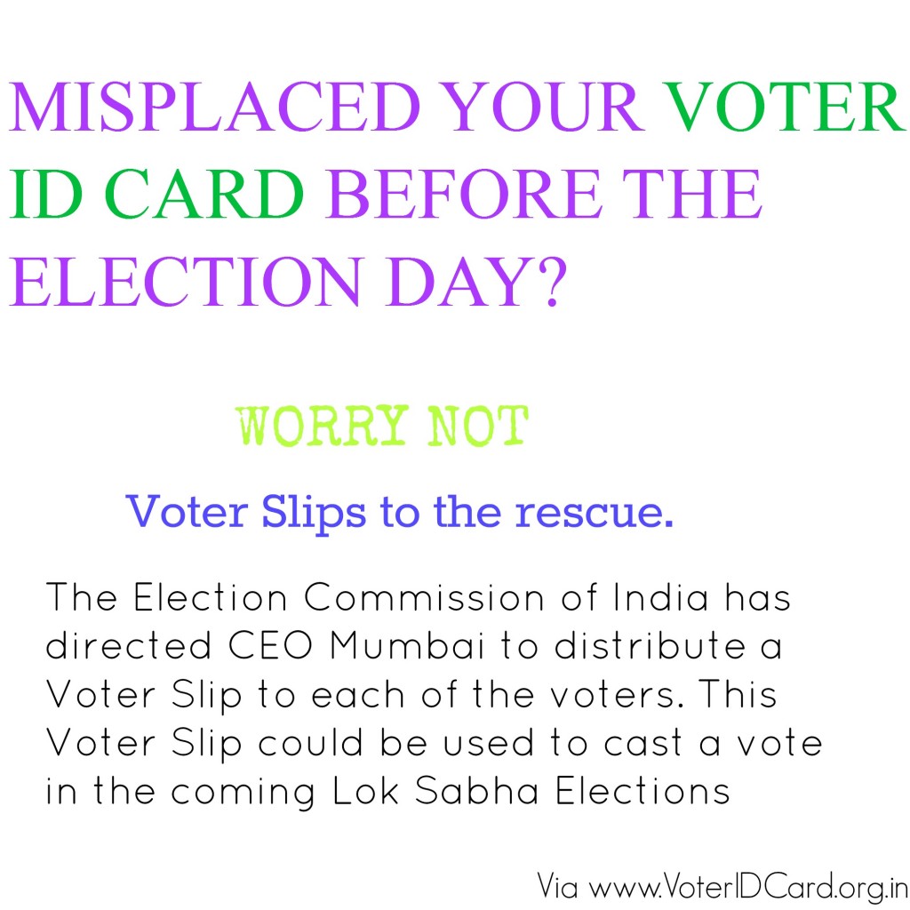 Voter Slip